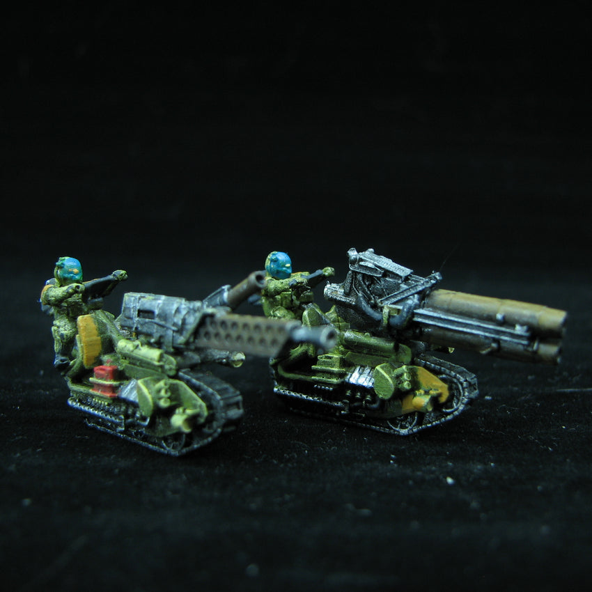 1/144 Scale Mini — Loyalist Treadbikes – Stellar Jockeys