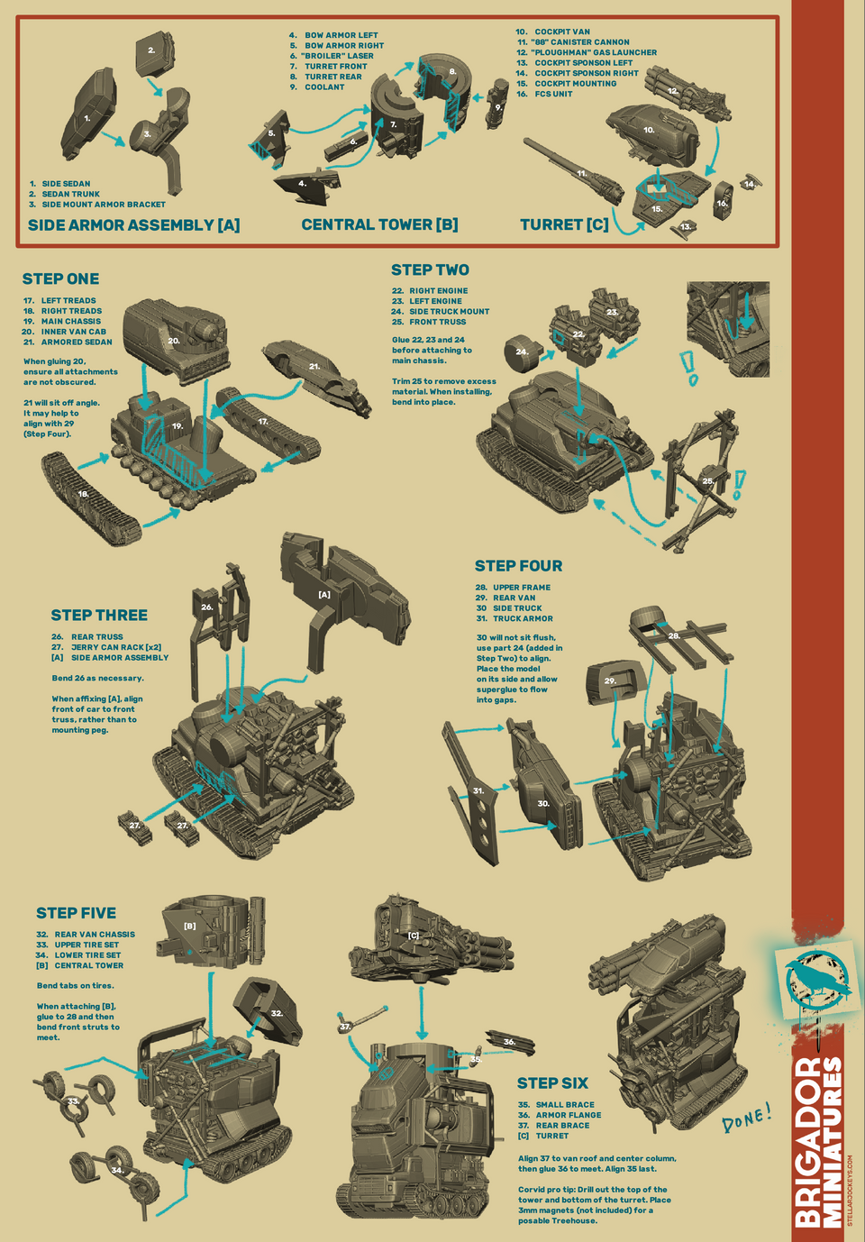 1/144 Scale Mini — Corvid Treehouse – Stellar Jockeys
